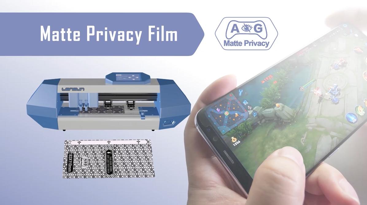 What is a matte privacy screen protector? - lensun matte screen protector