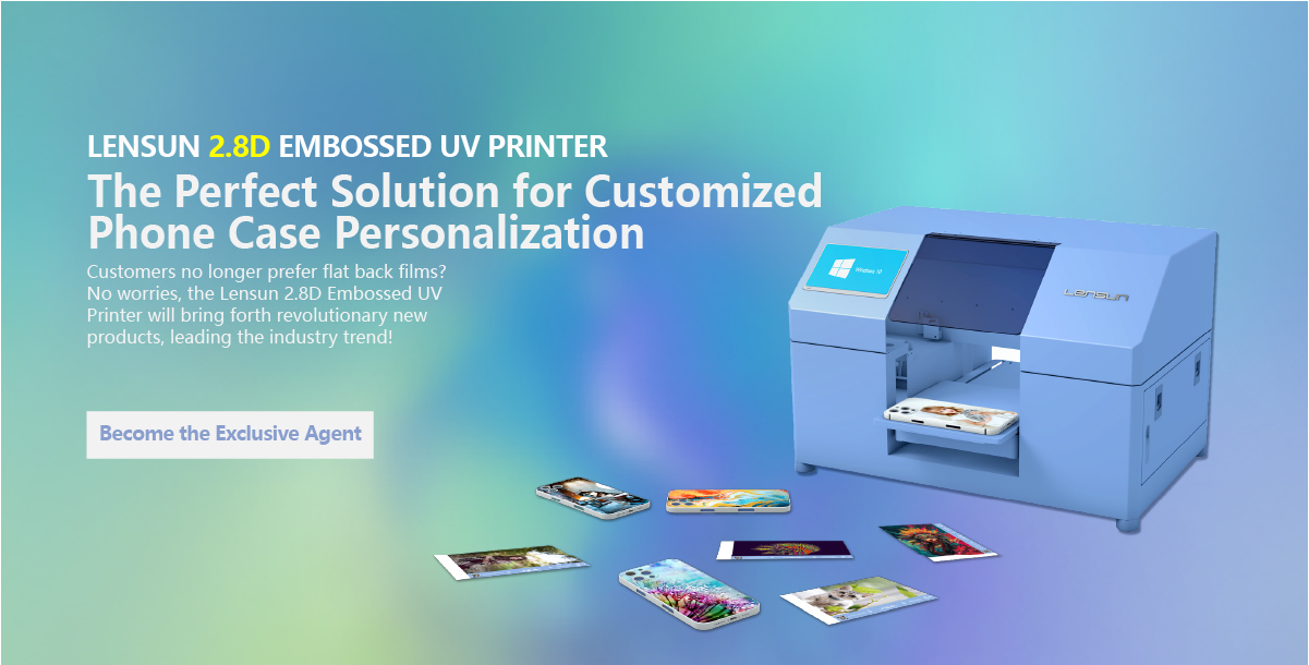 2.8D UV printer - lensun